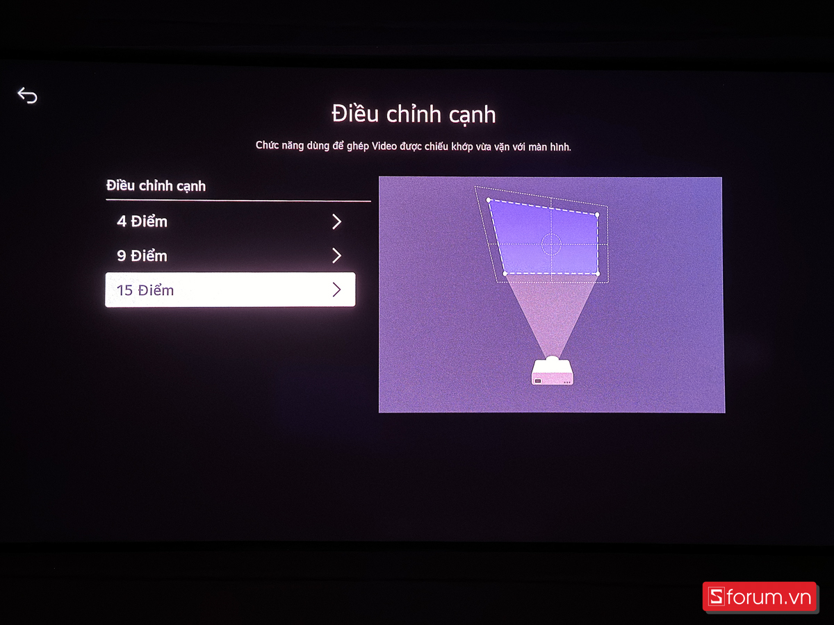 Trên tay máy chiếu LG CineBeam Qube 4K